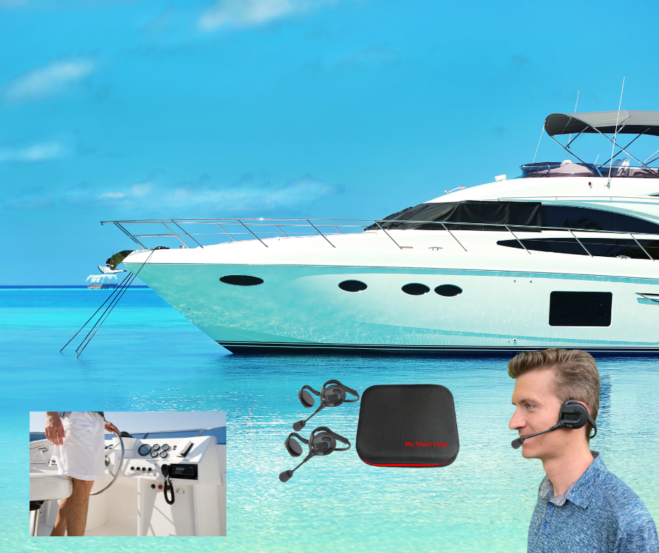 Pair of 2Talk Bluetooth Headsets for Boaters - Marriage Savers for Com ...